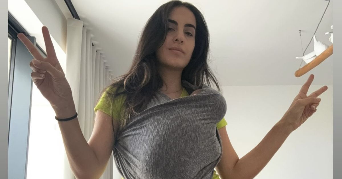 VIDEO Lady Garcia in versione mamma koala: “Meno male che l’hanno ...