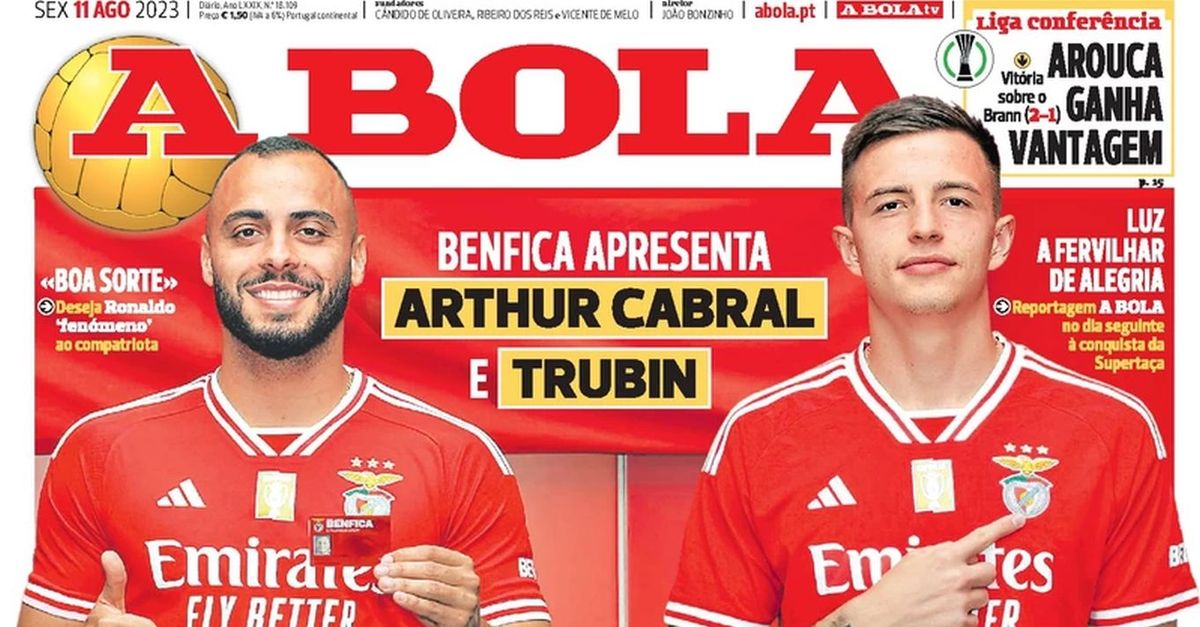 Cabral, che iella: nel Benfica esce lui ed il suo sostituto segna ...