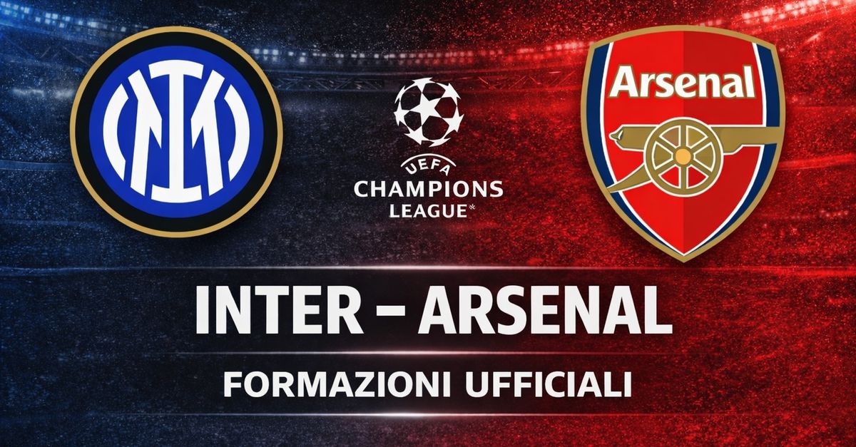 Inter-Arsenal, le formazioni UFFICIALI: novità in difesa per Chivu - FC ...