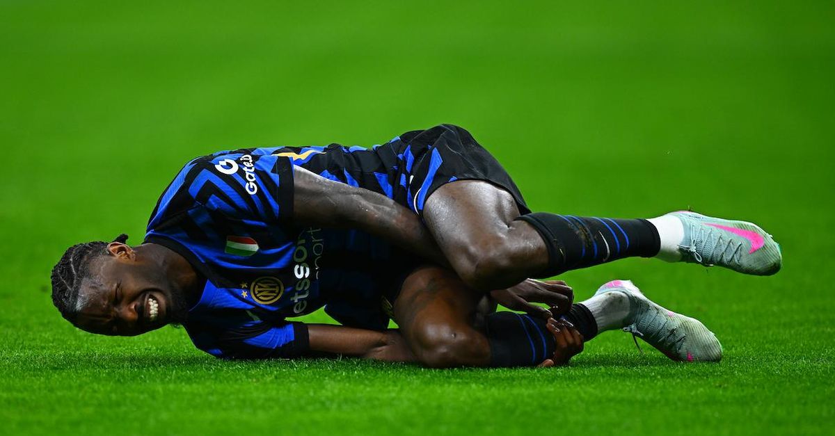 FCIN1908 / Inter, tegola Thuram: problema all'adduttore: quante gare ...