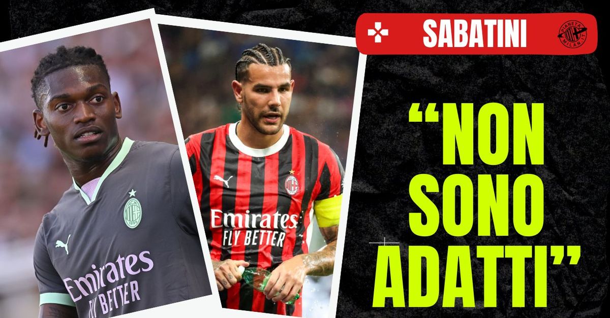 Milan, Sabatini: "Theo e Leao cambino squadra, non sono adatti ...