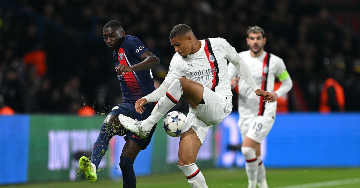 PSG-Milan 1-0 al 45? | gol evitabile | non è tutto da buttare | UCL News