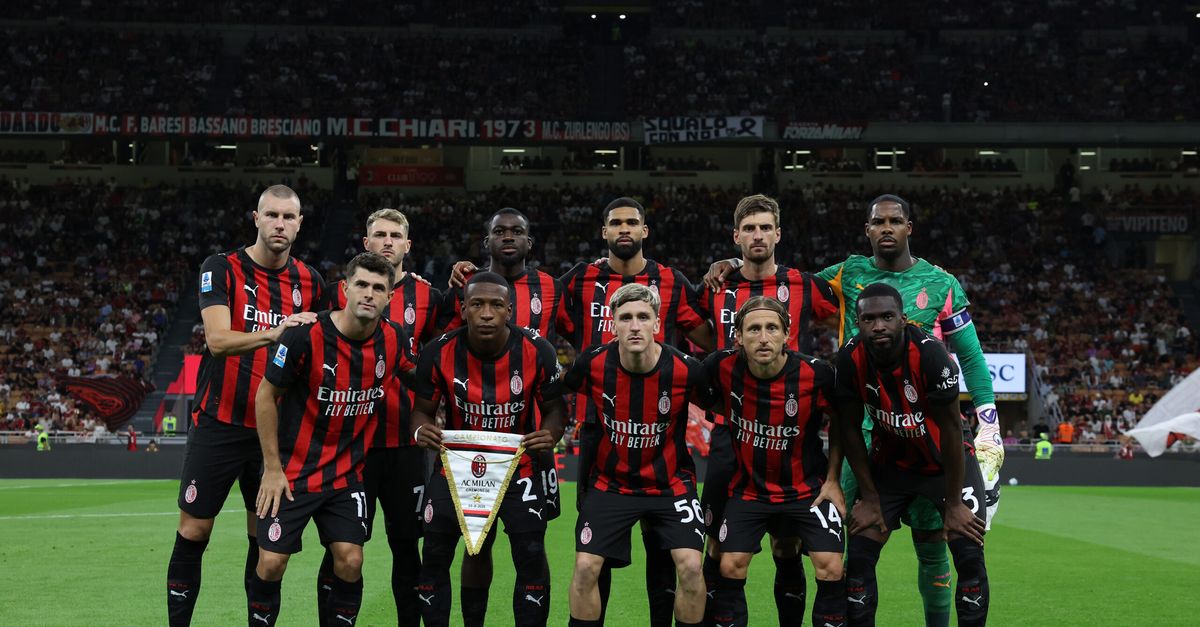 Milan Rosa prima squadra ufficiale 2025/2026: ruoli e numeri maglia ...