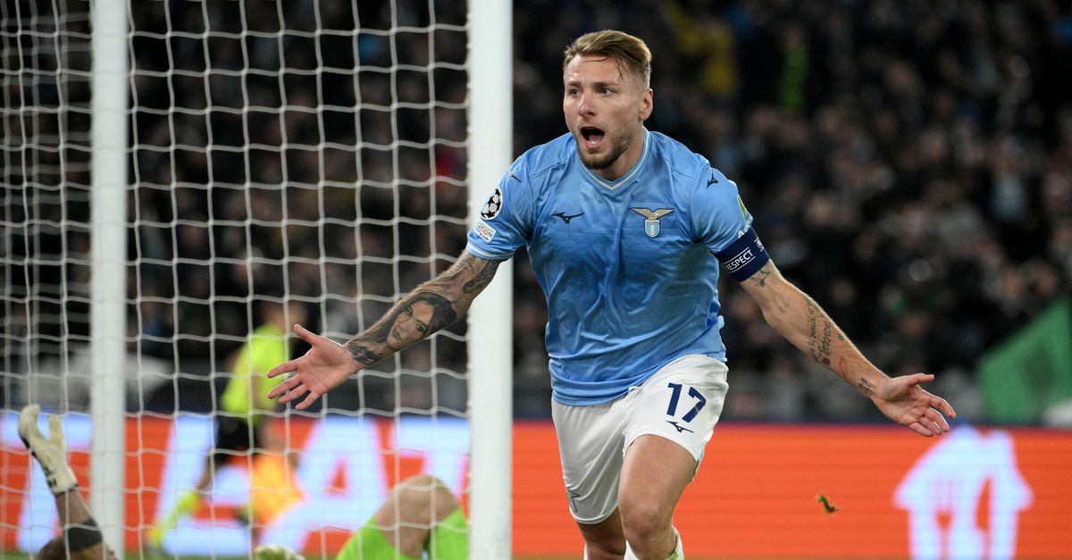 Lazio, è Ciro Immobile il Player of the Week in Champions League ...