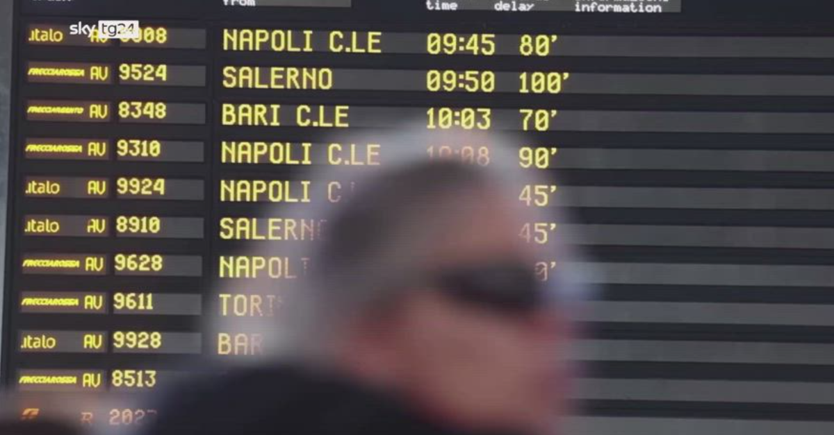 VIDEO/ Guasto treni Alta Velocità Roma Napoli: ritardi fino a 2 ore - Golssip