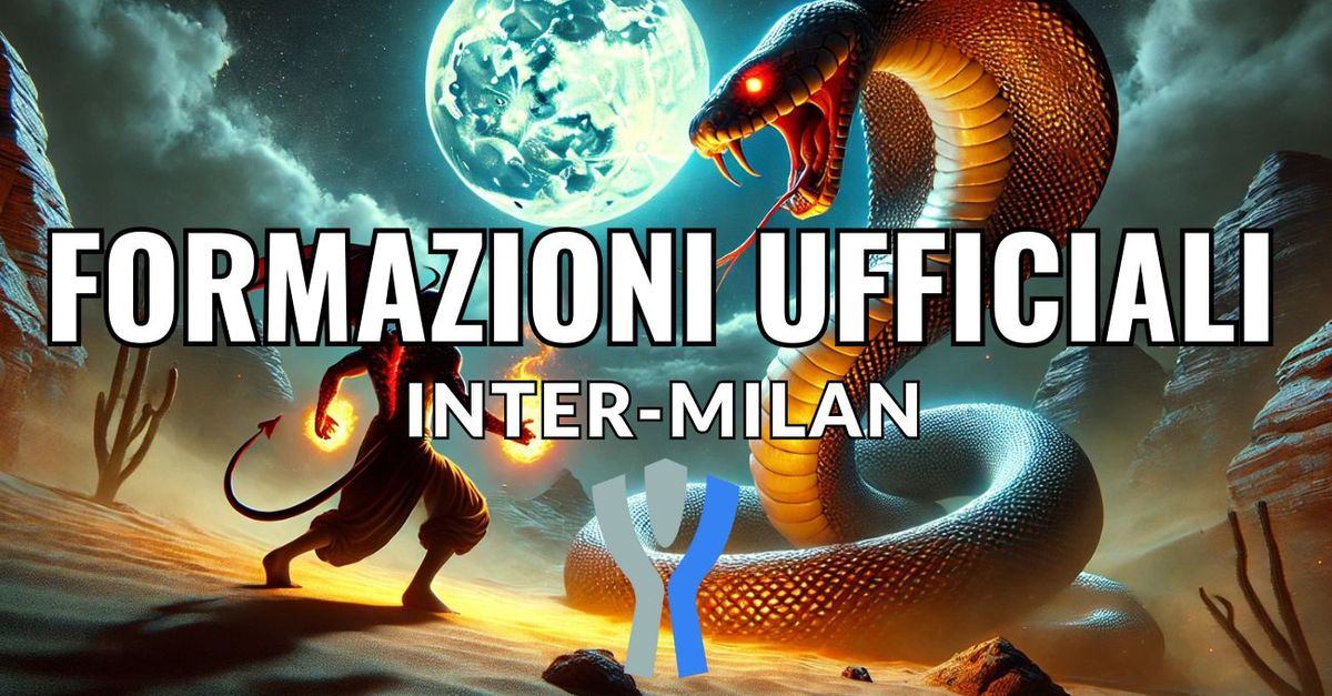 Inter-Milan, le formazioni ufficiali: Taremi con Lautaro, c'è Dumfries ...