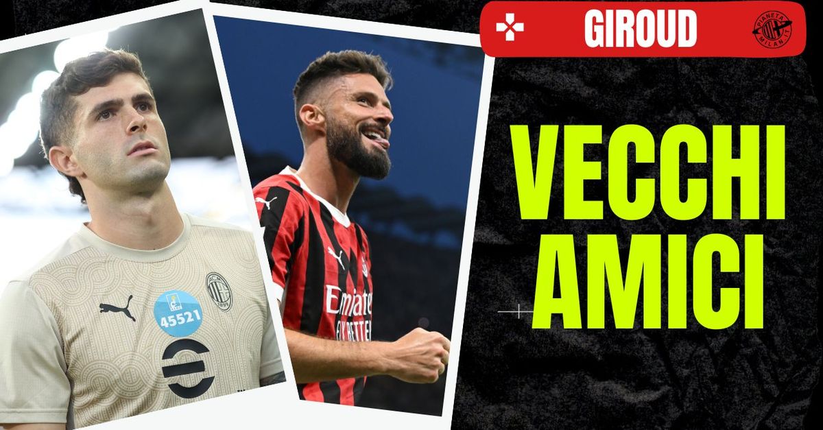 Giroud: "Pulisic mi manca. Contento di quello che sta facendo al Milan ...