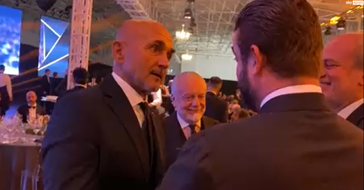 VIDEO Napoli, De Laurentiis e l’incontro con Spalletti: cosa è successo al Gran Galà - Mediagol