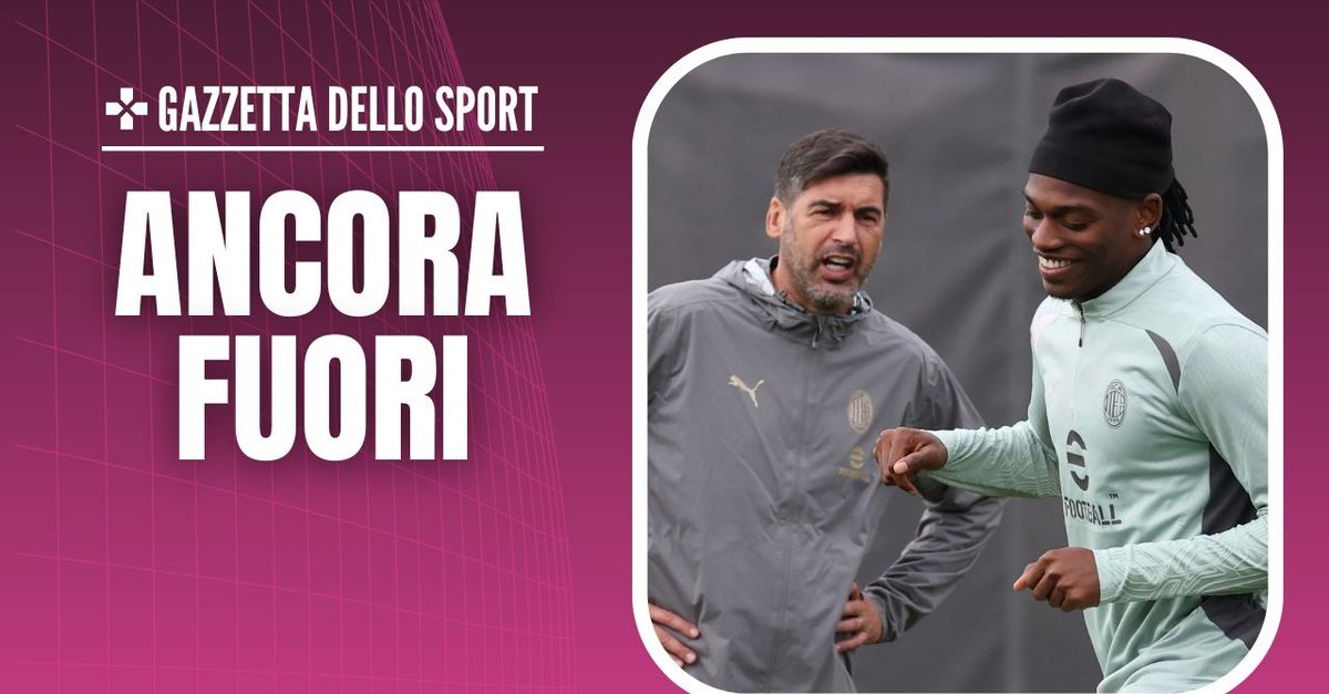 Milan-Napoli, Fonseca spedisce Leao in panchina: è la terza in nove ...