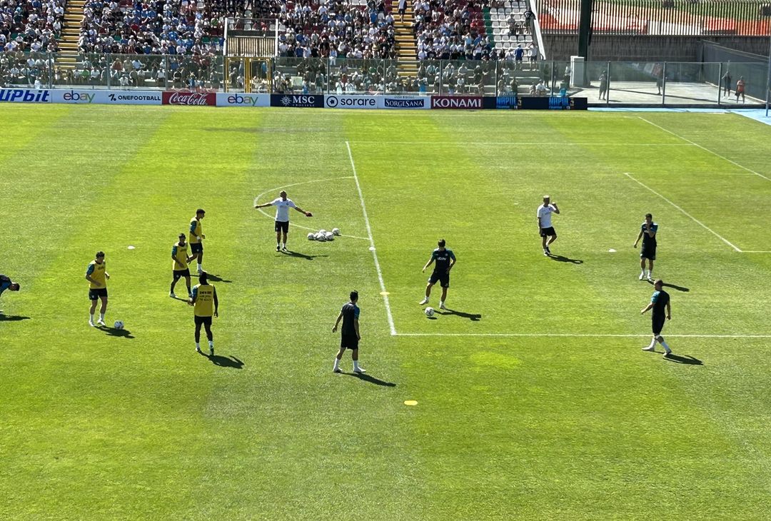 GALLERY Gli azzurri si sfidano in una partitella con le porte piccole ... GALLERY Gli azzurri si sfidano in una partitella con le porte piccole ...