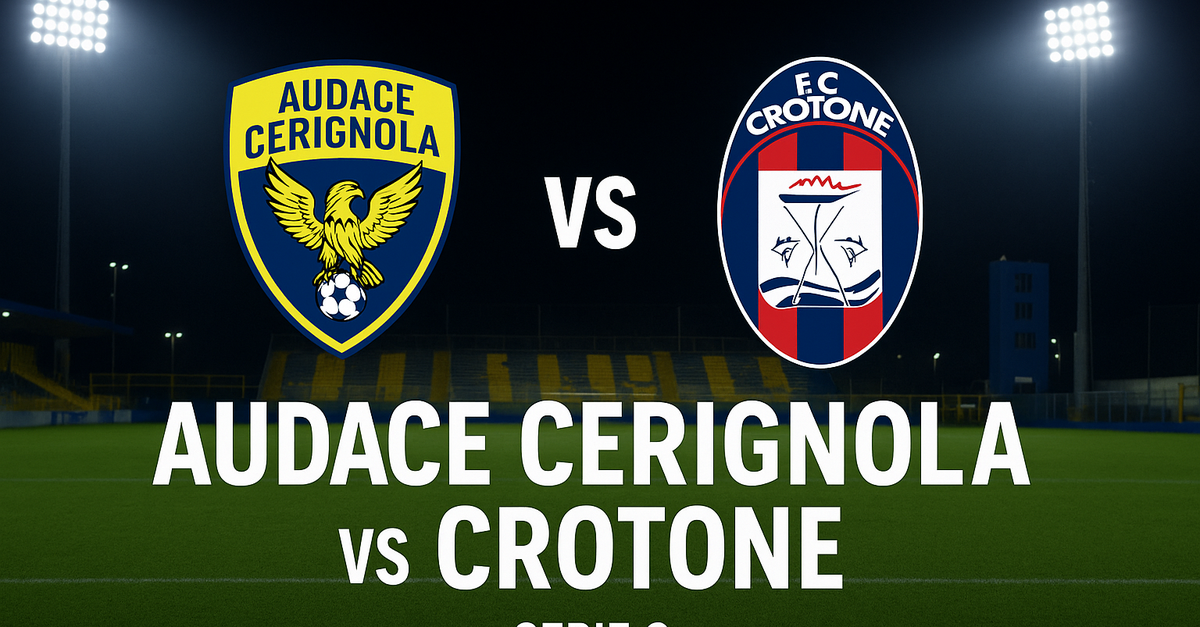 Streaming Cerignola-Crotone: Diretta TV e live gratis - DerbyDerbyDerby