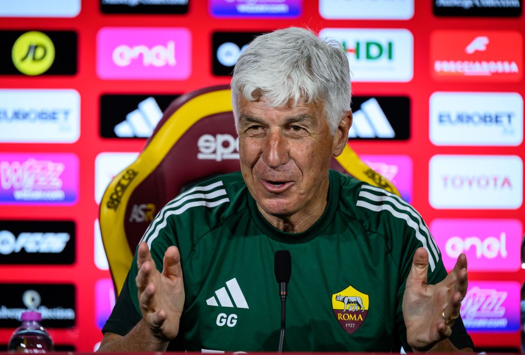 Parma-Roma, la conferenza stampa di Gian Piero Gasperini – FOTO GALLERY ...
