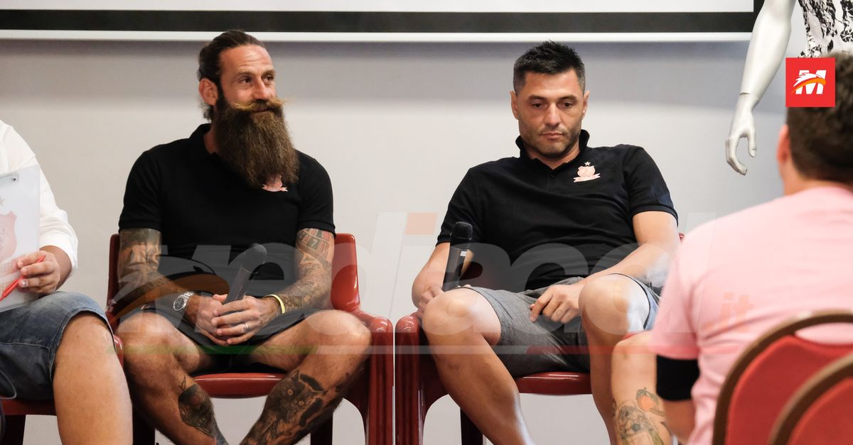 FOTO La Cavera Accademy, Moscardelli e l’ex Palermo Amelia tra aneddoti ...