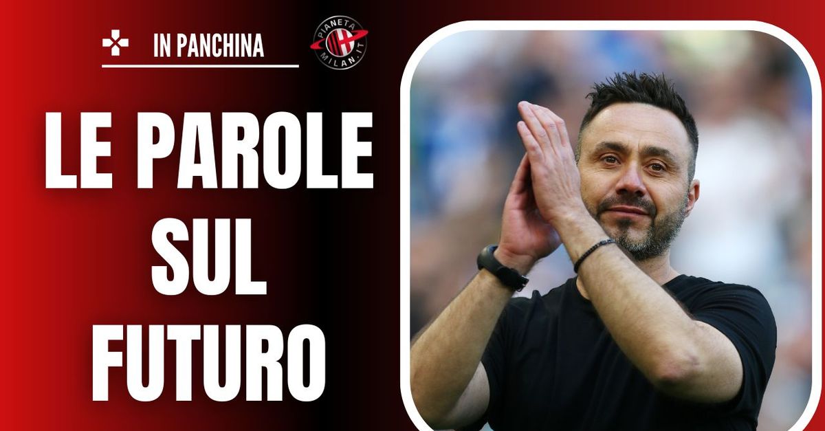 Panchina Milan - De Zerbi si allontana? Le sue parole fanno pensare che ...
