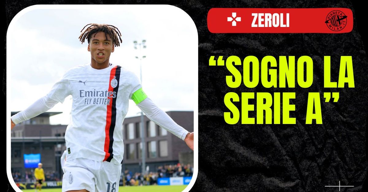 Milan, Zeroli: “Sogno la Serie A. Mi ispiro a Bellingham. Con Pioli ...