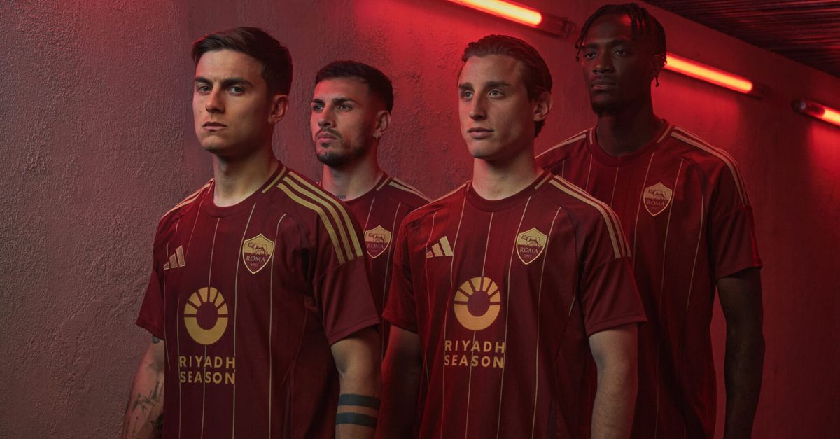 Maglia AS Roma 2024/25 - Kit Gara Ufficiale |Forzaroma.info - Forzaroma ...