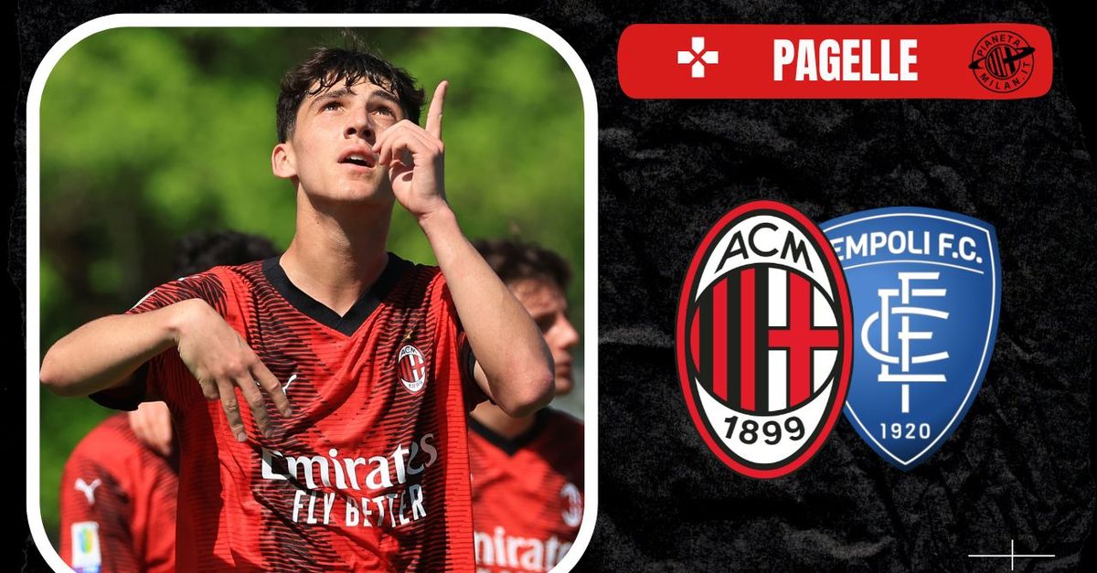 Primavera Pagelle Milan Empoli 3 2 Liberali Super Sub Motore Sala