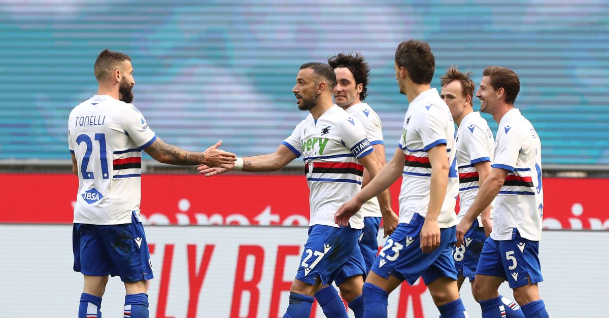 Serie A, Milan-Sampdoria 1-1: Hauge nel finale risponde a Quagliarella ...