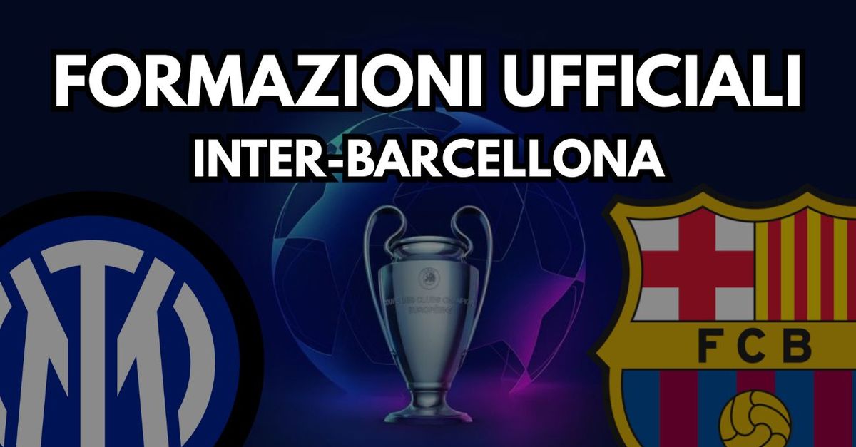 Inter-Barcellona, le formazioni UFFICIALI: Lautaro c'è! E Dimarco ...