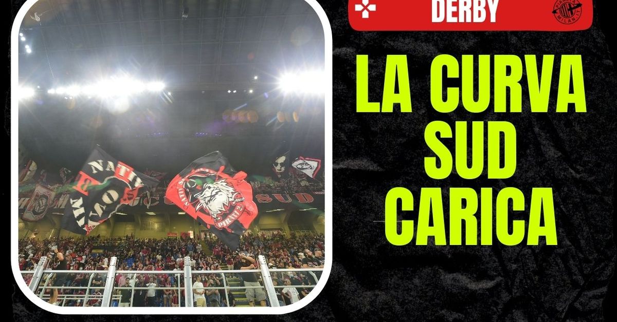 Derby Milan-Inter, Curva Sud carica l'ambiente: ecco il messaggio ...