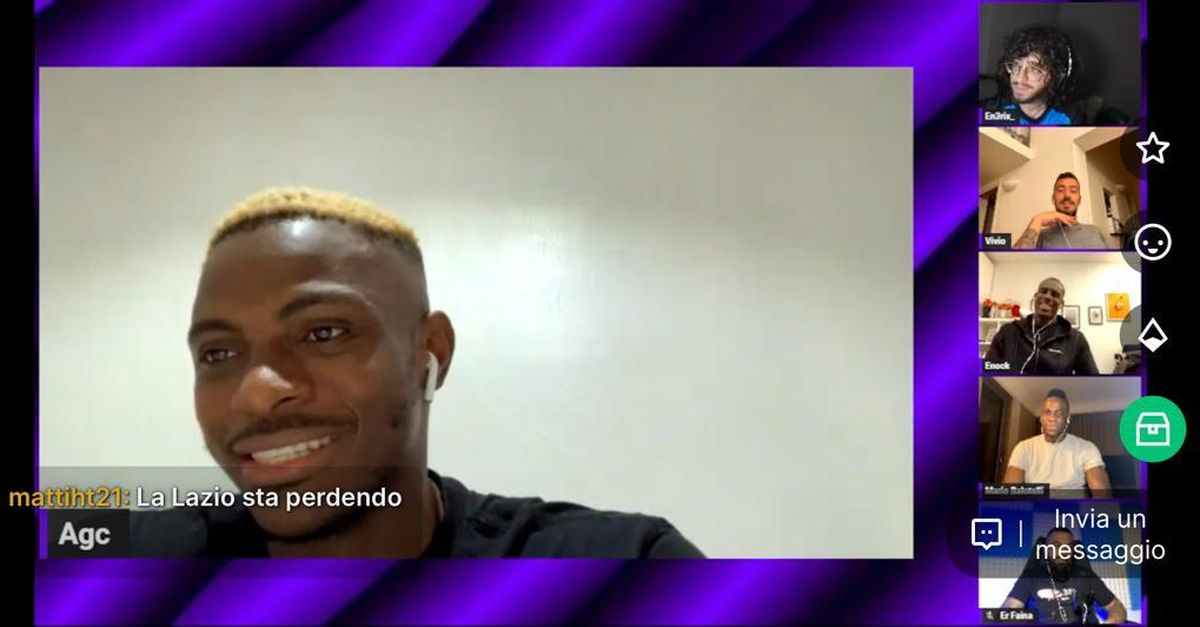 Osimhen su Twitch: “Felice al Napoli, sogno il Pallone d’Oro. Su ...