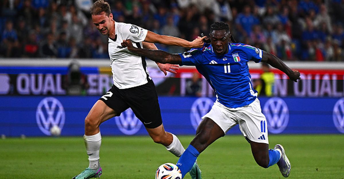 Moise Kean non sarà con gli azzurri a Udine: oggi il ritorno a Firenze ...