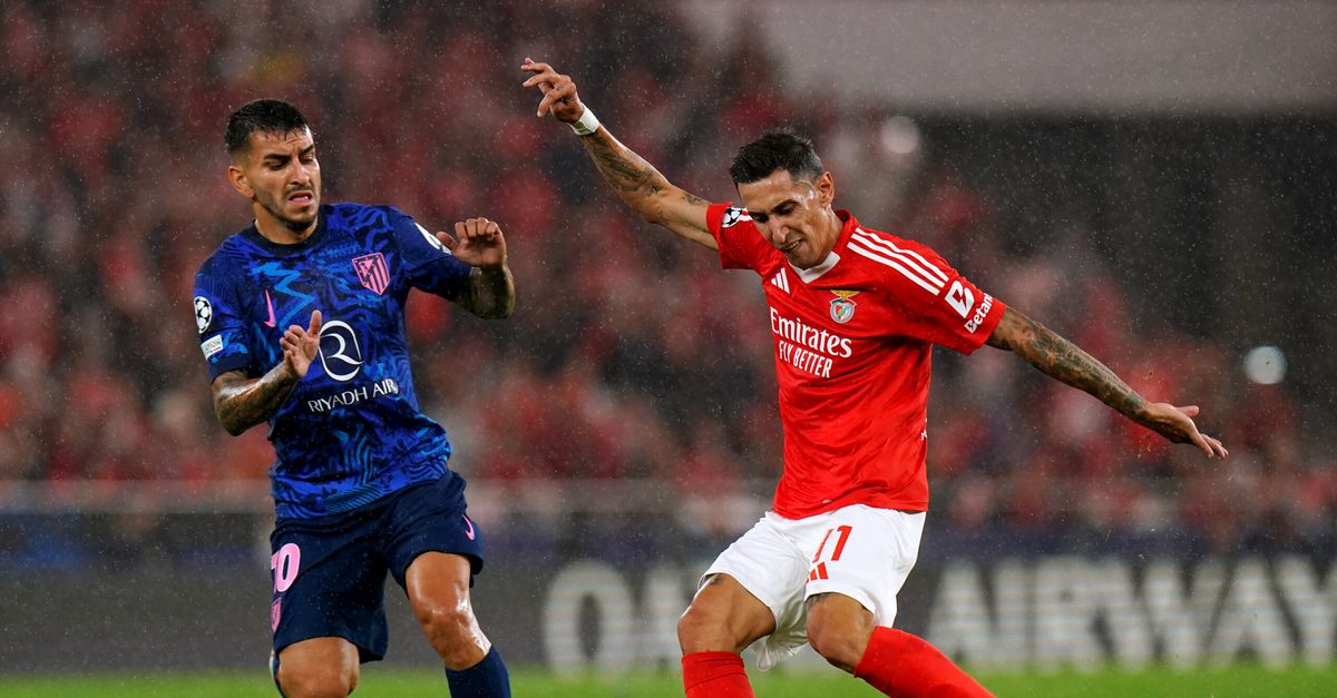 Derby di Madrid infinito, il Benfica dell'ex Real Di Maria punisce l ...