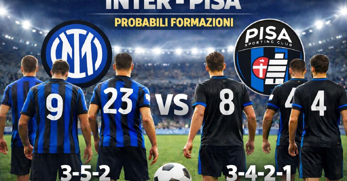 Inter-Pisa, le probabili formazioni: novità in tutti i reparti per ...