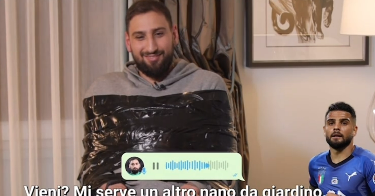 Donnarumma, scherzo de Le Iene a Gattuso e Insigne: la reazione dei due ...