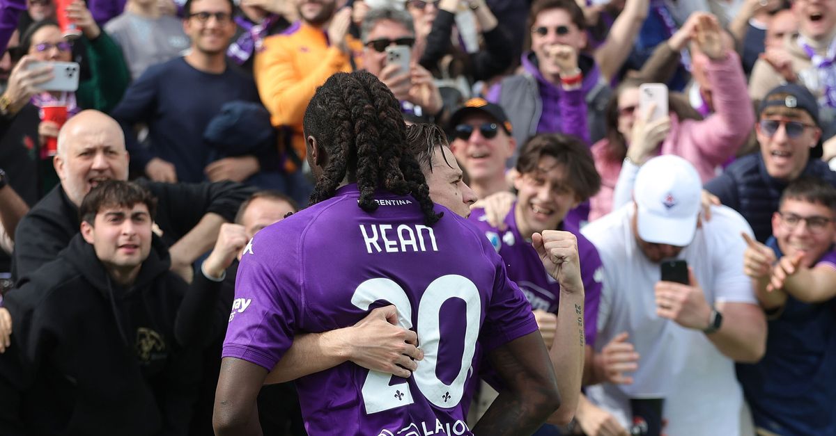 SERIE A - L'Atalanta cade contro la Fiorentina: decide Kean. Scudetto ...