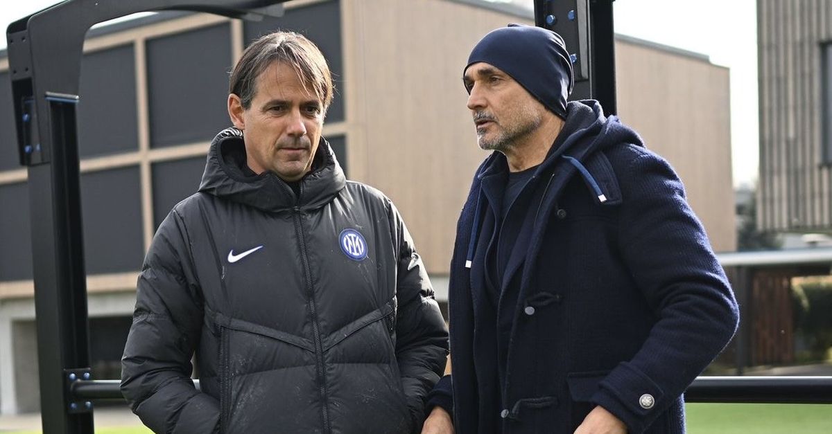 Spalletti sull’Inter: “Inzaghi li ha fatti allenare bene fino alla fine ...