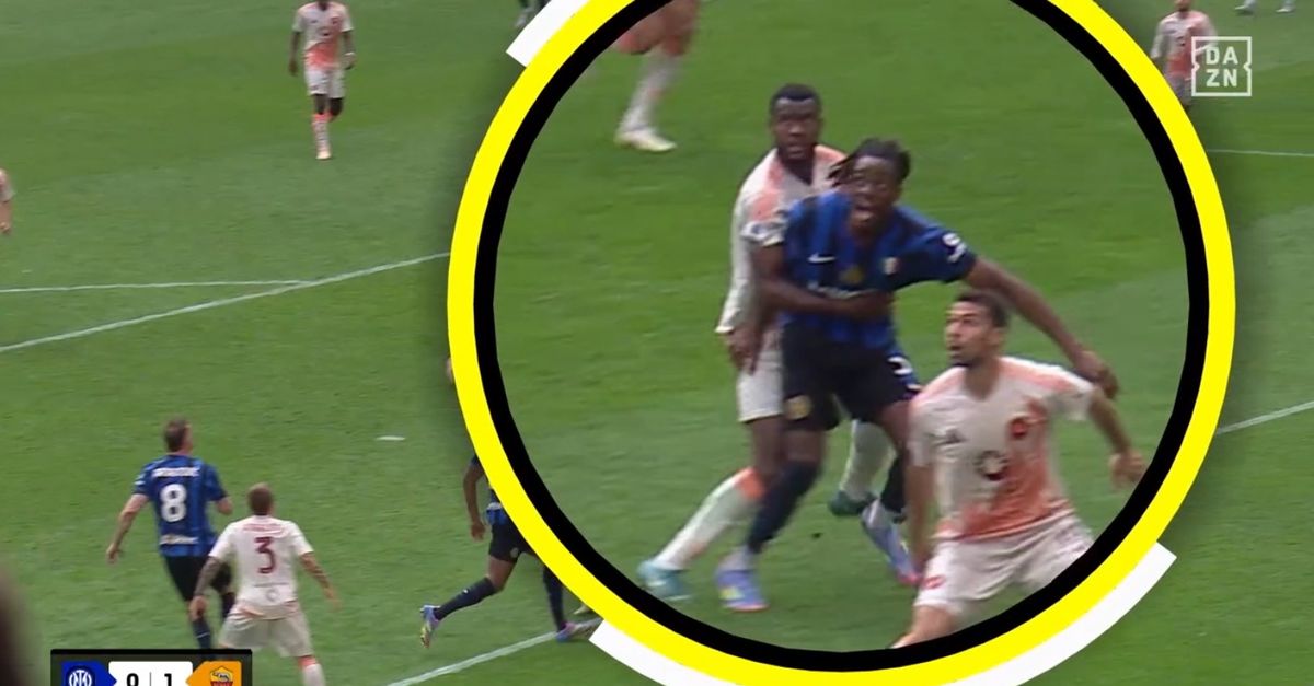Inter-Roma, AIA ammette: N'Dicka su Bisseck era rigore. Fermato Fabbri ...