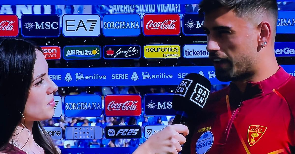 Lecce, Pierotti: “Giocare al Maradona? Una vera emozione! Ecco qual è ...