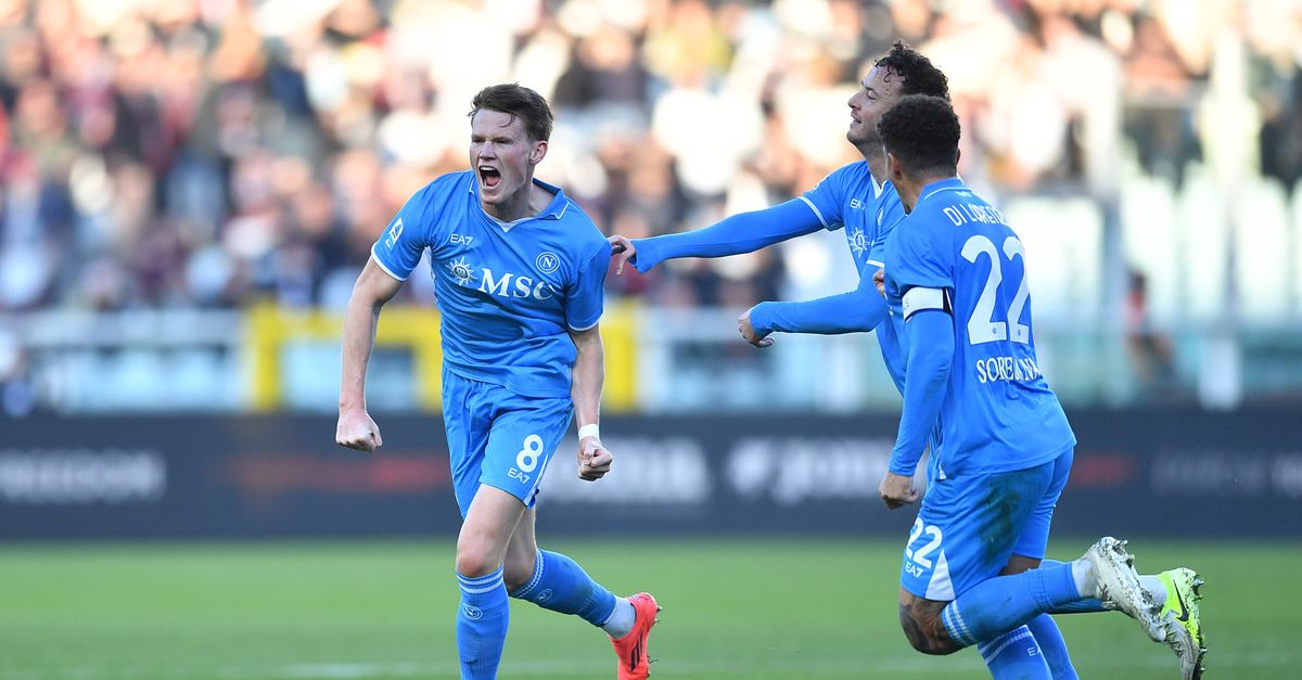 Pastore: “McTominay dominante contro il Torino. Lukaku ha giocato bene” - Calcio Napoli 1926